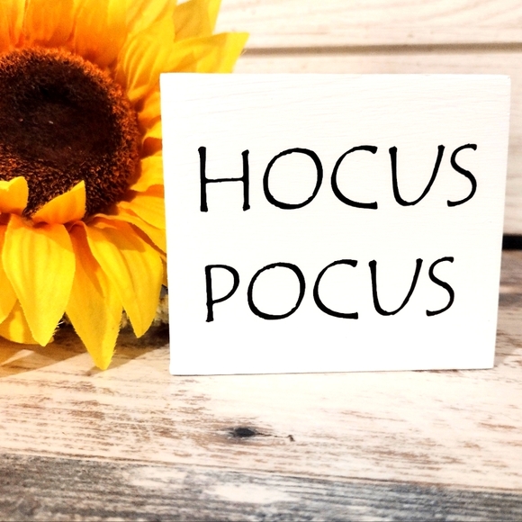 Holiday | Halloween Hocus Pocus Sign | Poshmark